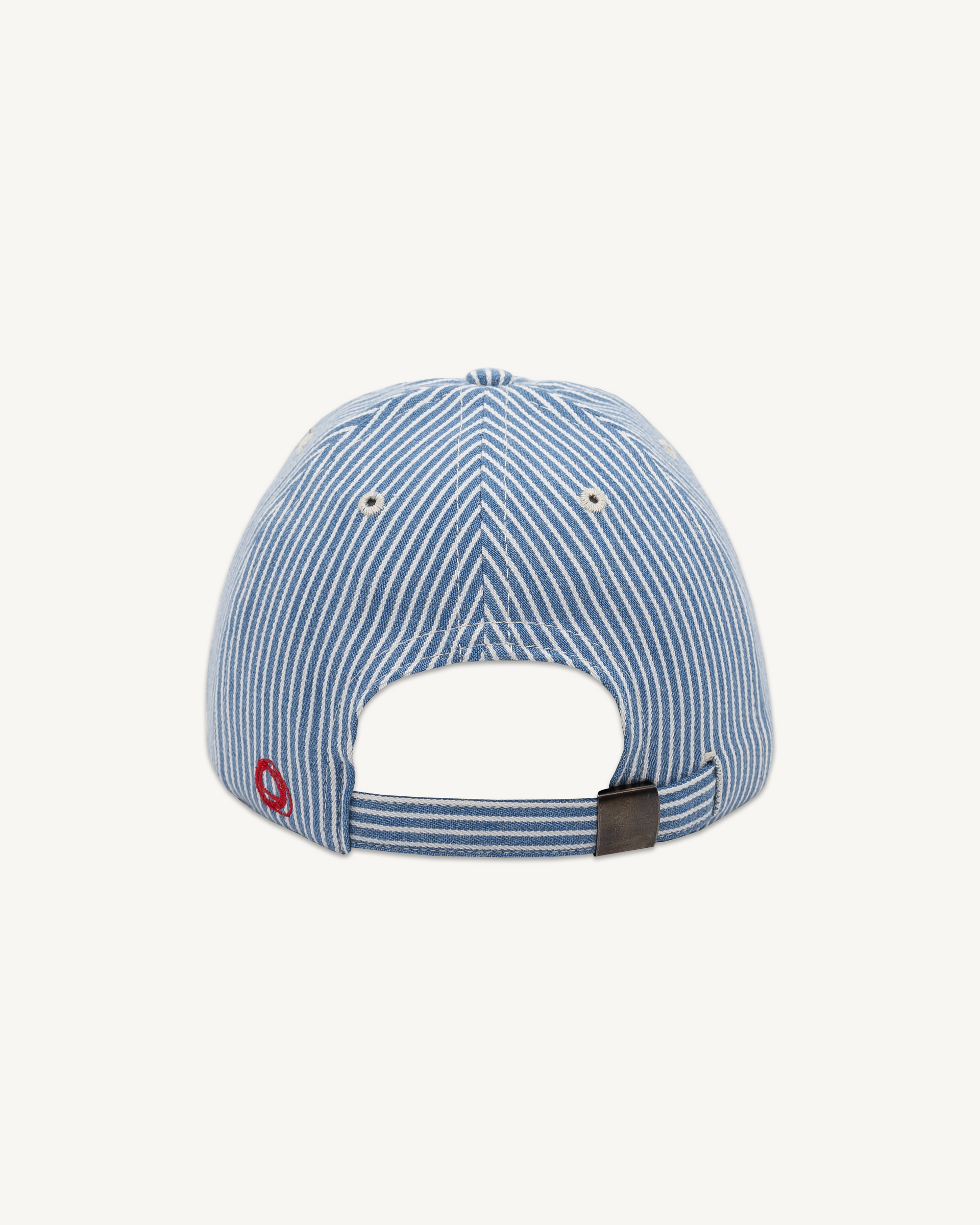 Director's Cap in Indigo Hickory Stripe {USA MADE} – Imperfects